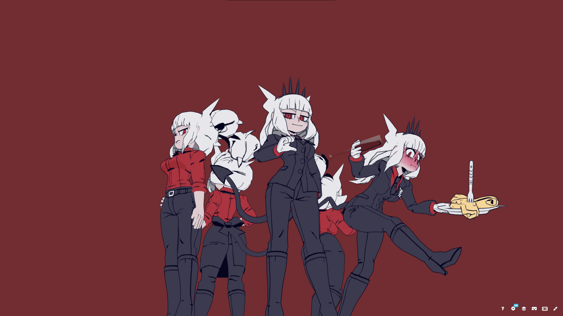 3D Model of Luci by Cally 3D | Helltaker | Know Your Meme