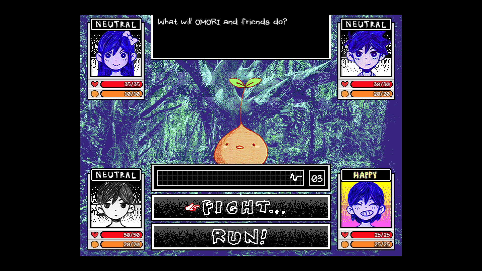 Battle Screen OMORI Know Your Meme
