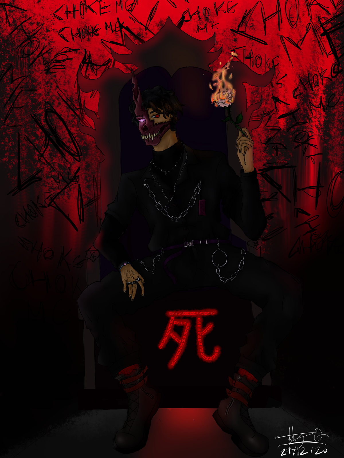 Corpse husband fanart I did in early January this year ! This is ...