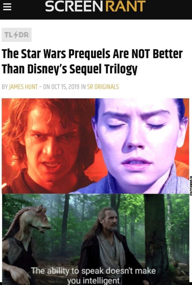 Your opinion? | /r/PrequelMemes | Prequel Memes | Know Your Meme