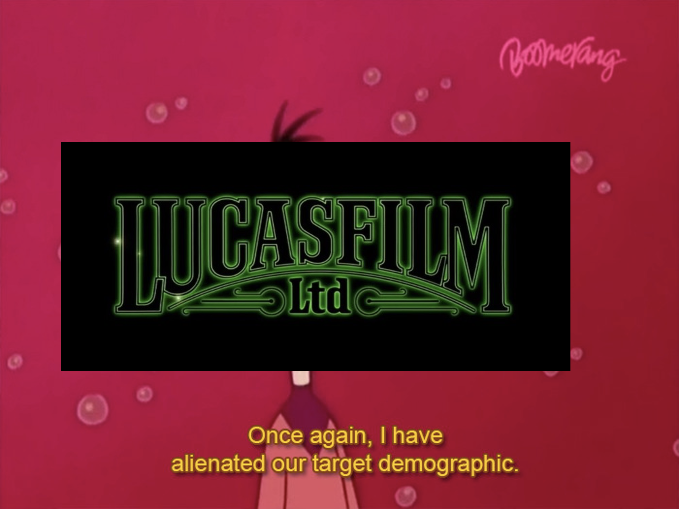 Once again, I have alienated our target demographic - Lucasfilm | Star ...