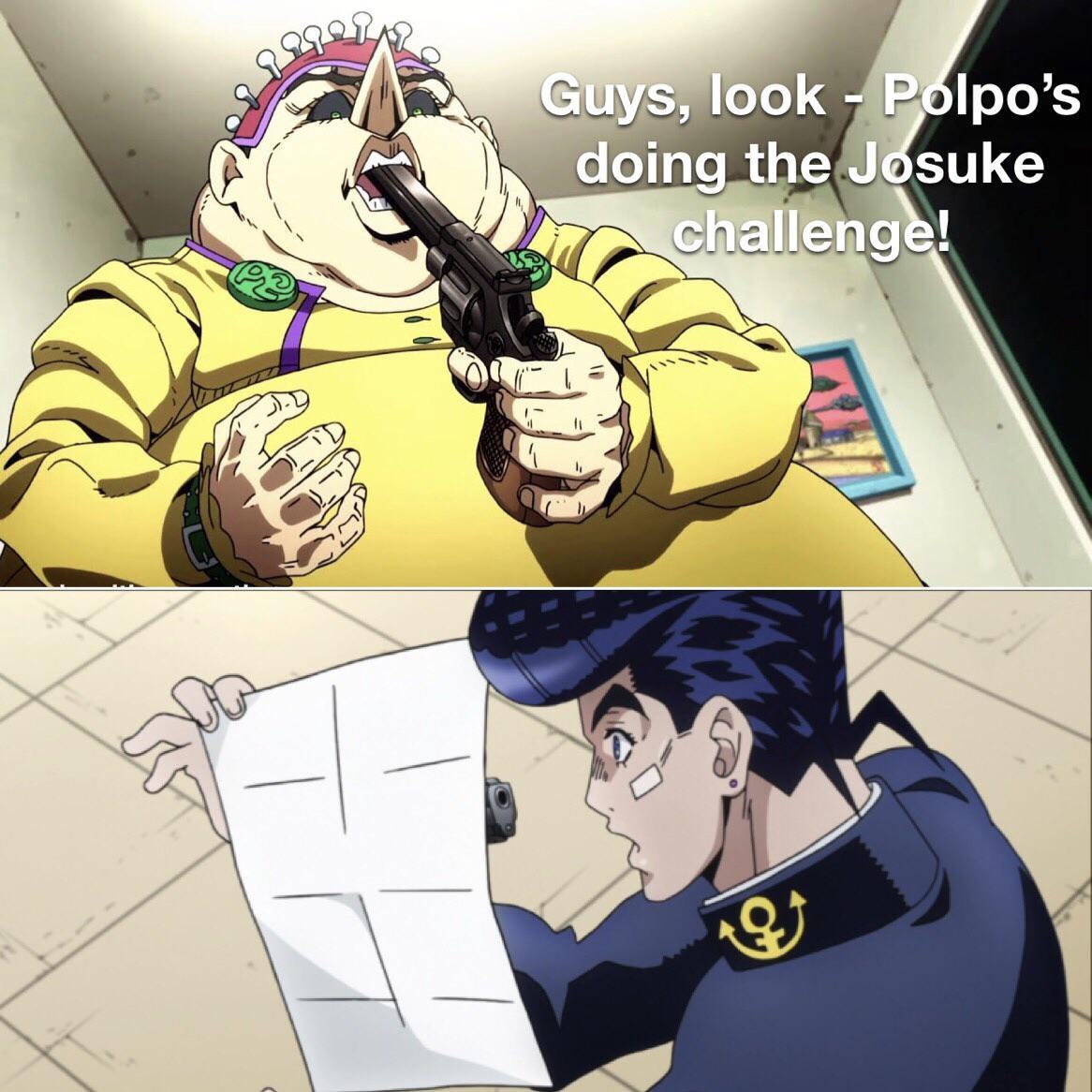 Unlucky polpo, maybe next time | /r/ShitPostCrusaders/ | JoJo's Bizarre ...