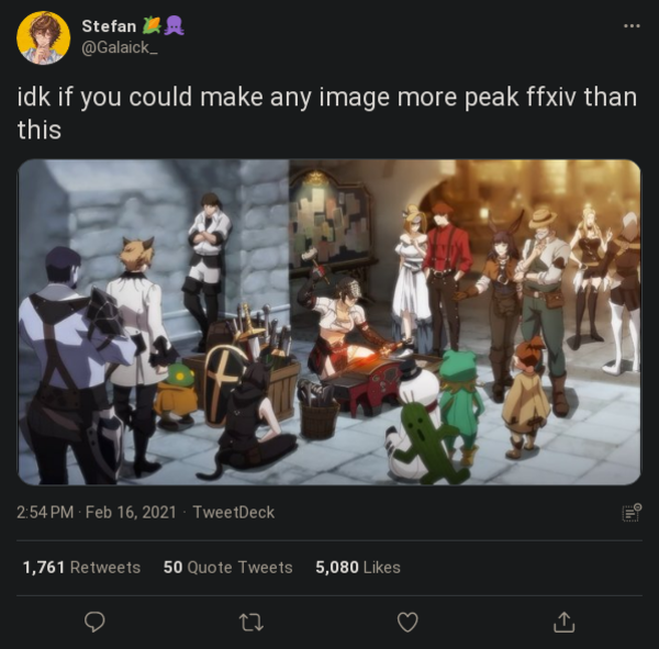 "idk if you could make any image more peak ffxiv than this" | Final ...