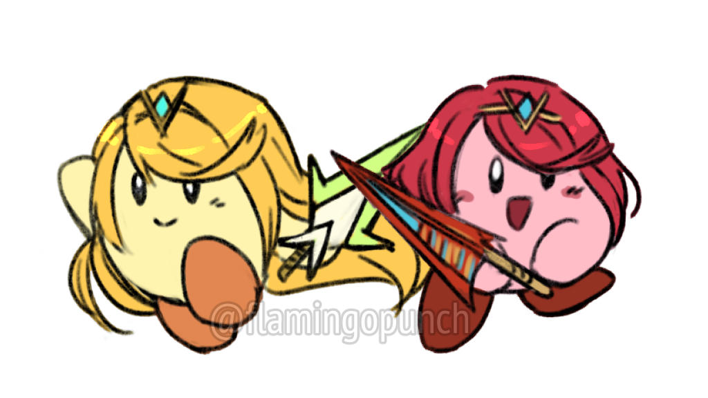 Kirby Pyra and Kirby Mythra | Super Smash Brothers Ultimate | Know Your ...