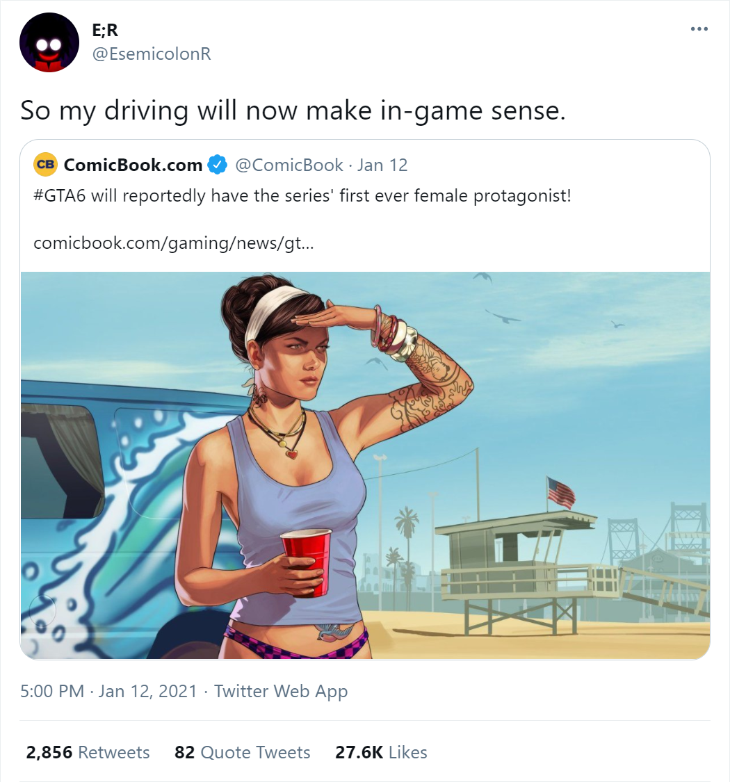 In-game sense | Grand Theft Auto Logic | Know Your Meme