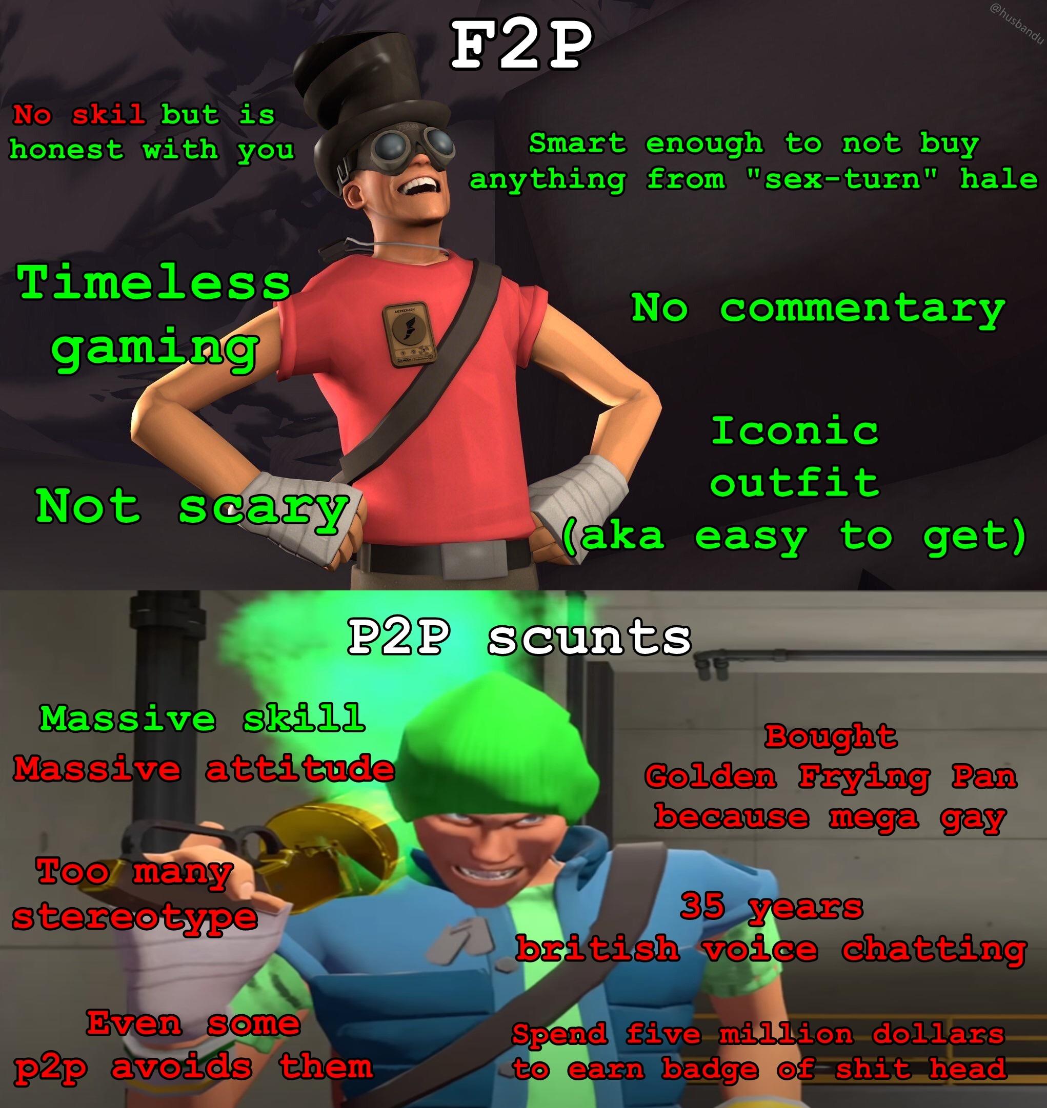 F2P = approvable | Team Fortress 2 | Know Your Meme