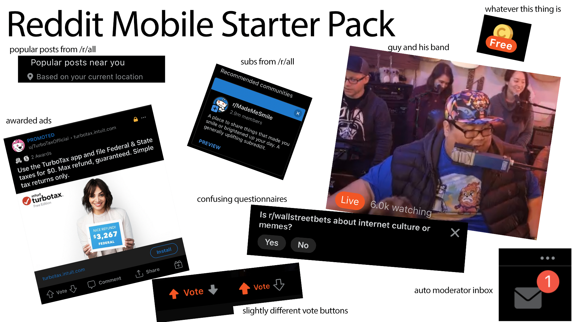 Reddit Mobile Starter Pack | /r/starterpacks | Starter Packs | Know ...