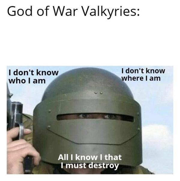 Valkyries | God of War (2018) | Know Your Meme