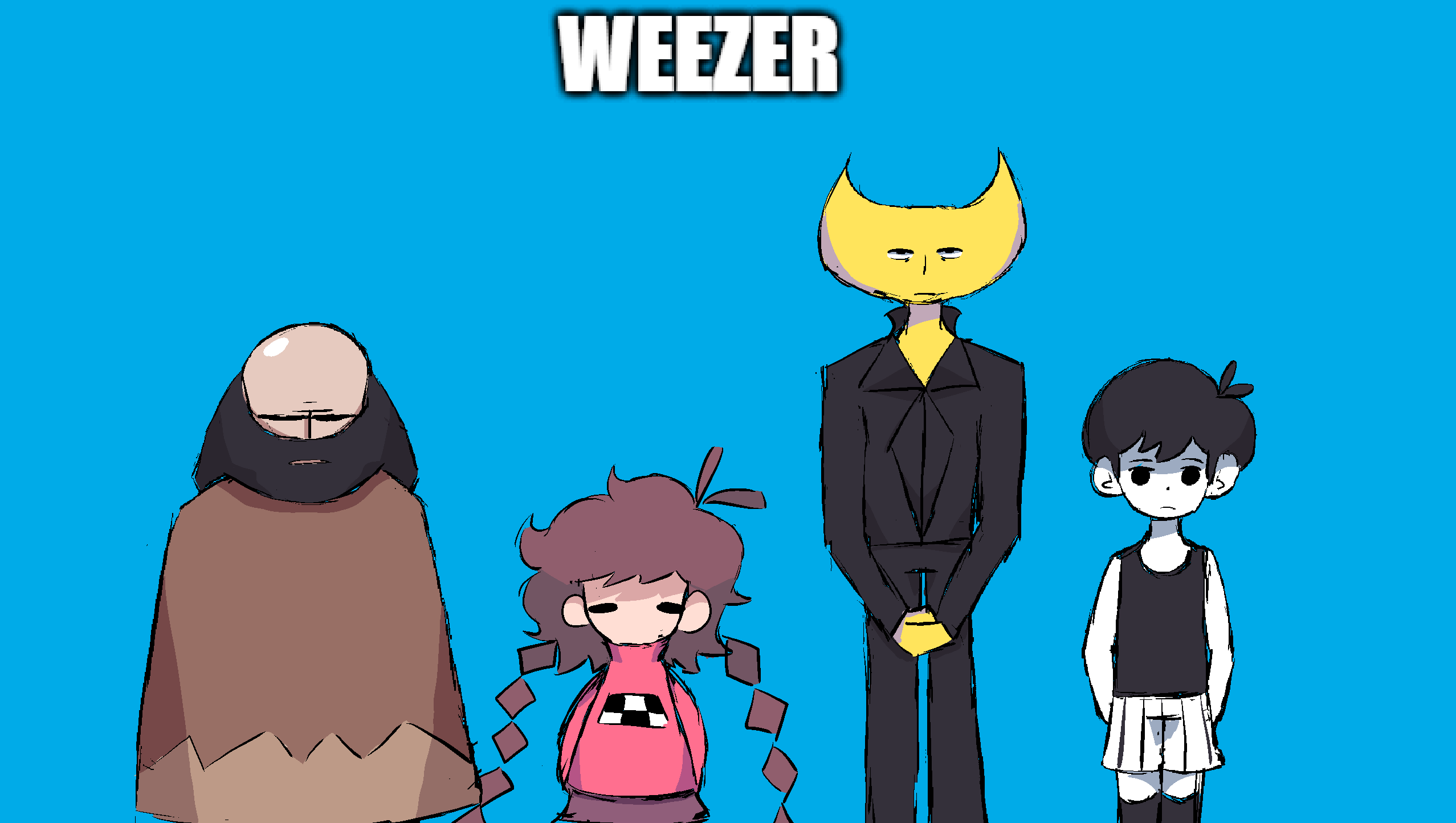 Weezer by Megalo224 | Weezer Blue Album Cover Parodies | Know Your Meme