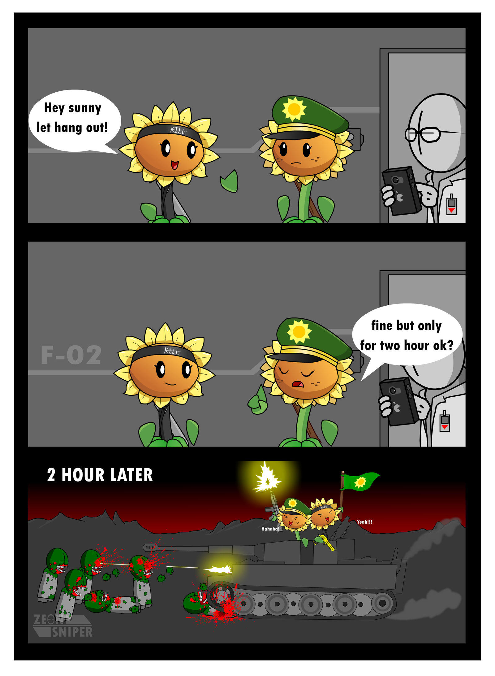 Just a normal day | Plants vs. Zombies | Know Your Meme