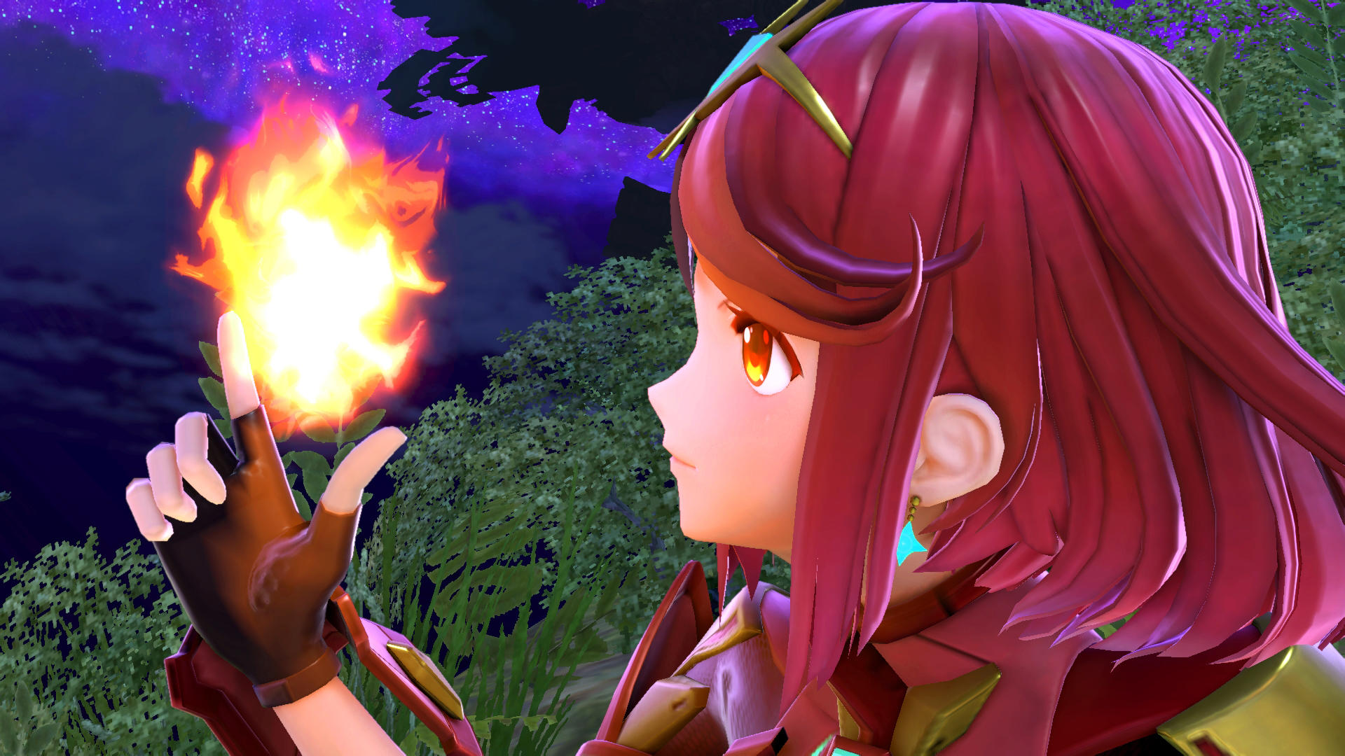 Pyra lighting a fire | Super Smash Brothers Ultimate | Know Your Meme