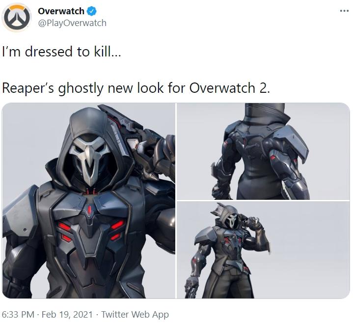OVerwatch 2 Reaper Design | Overwatch 2 | Know Your Meme