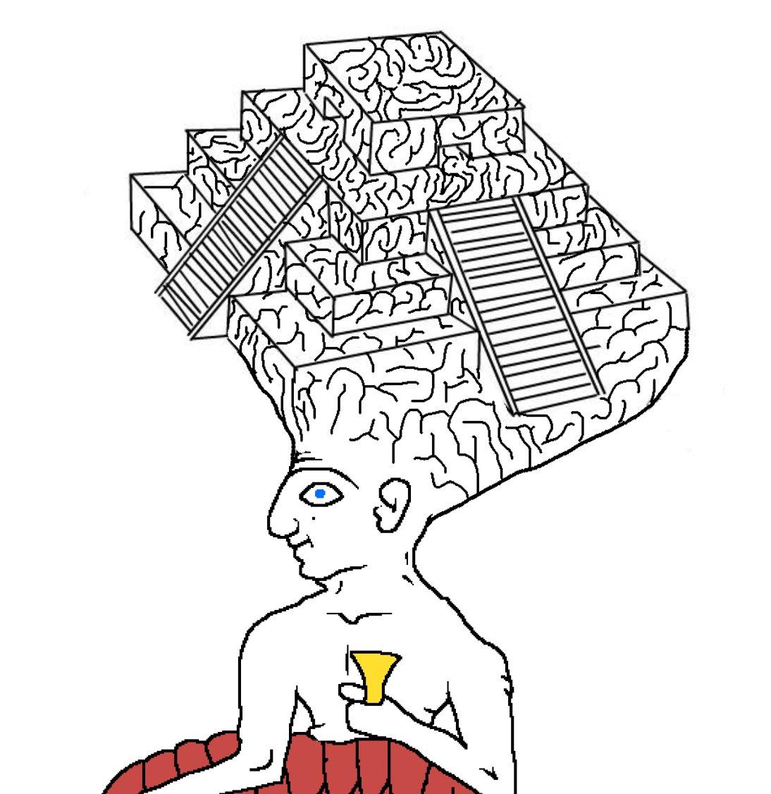 Giant brain soomer | Soomer | Know Your Meme