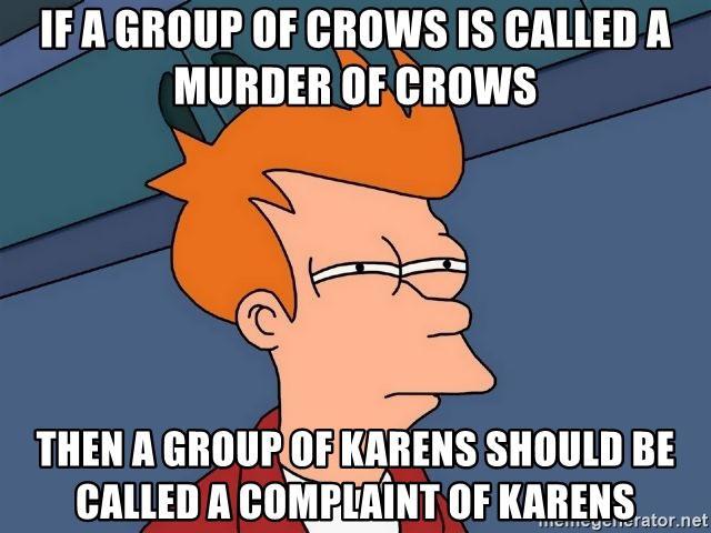 A Complaint of Karens. [OC] | /r/Karen | Karen | Know Your Meme
