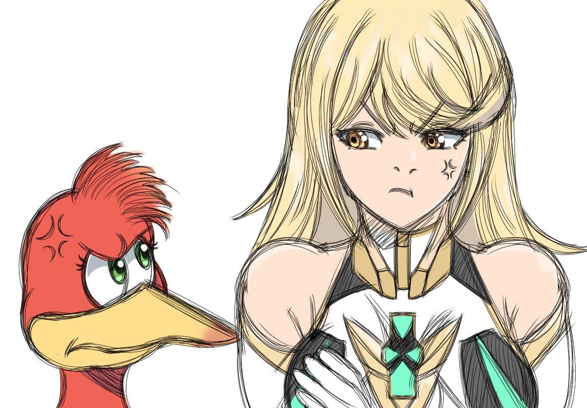 Quick little smash doodle by Ember | Mythra vs Kazooie | Know Your Meme