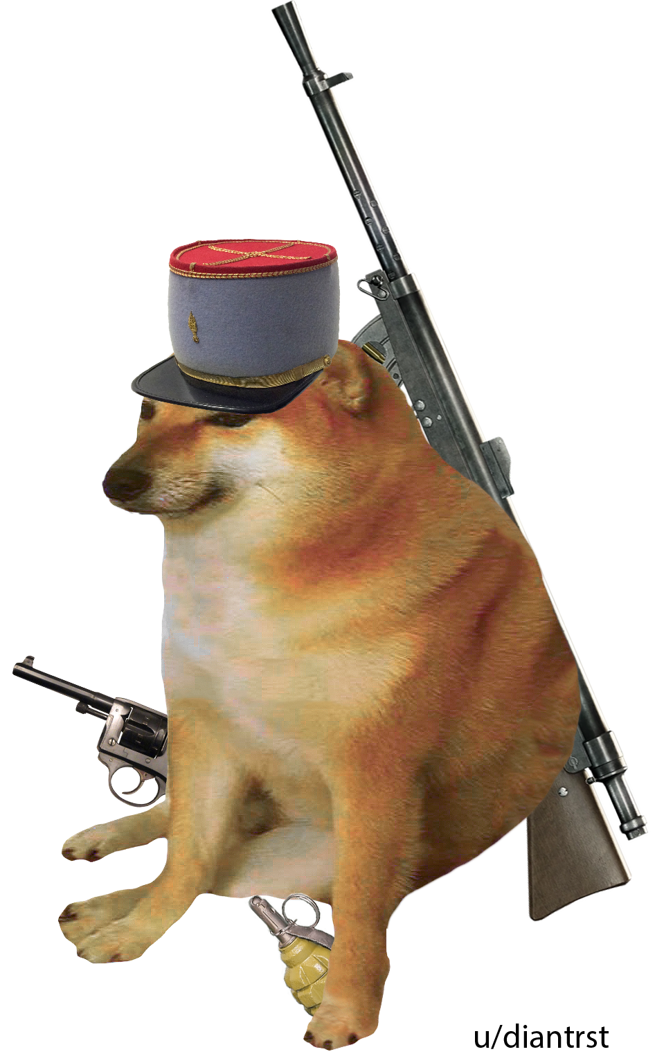 WW2 French Cheems (OC) | /r/dogelore | Ironic Doge Memes | Know Your Meme