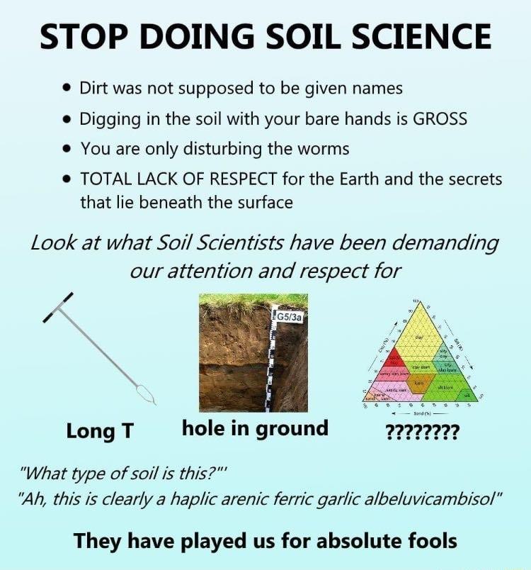 STOP DOING SOIL SCIENCE Stop Doing Math Know Your Meme