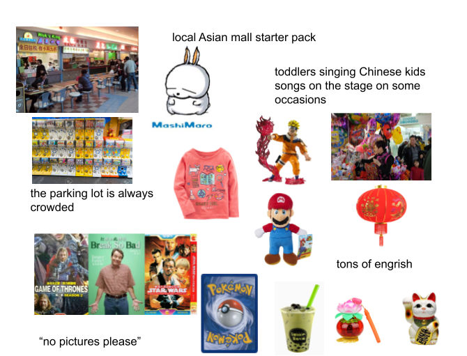 local Asian mall starter pack | /r/starterpacks | Starter Packs | Know ...