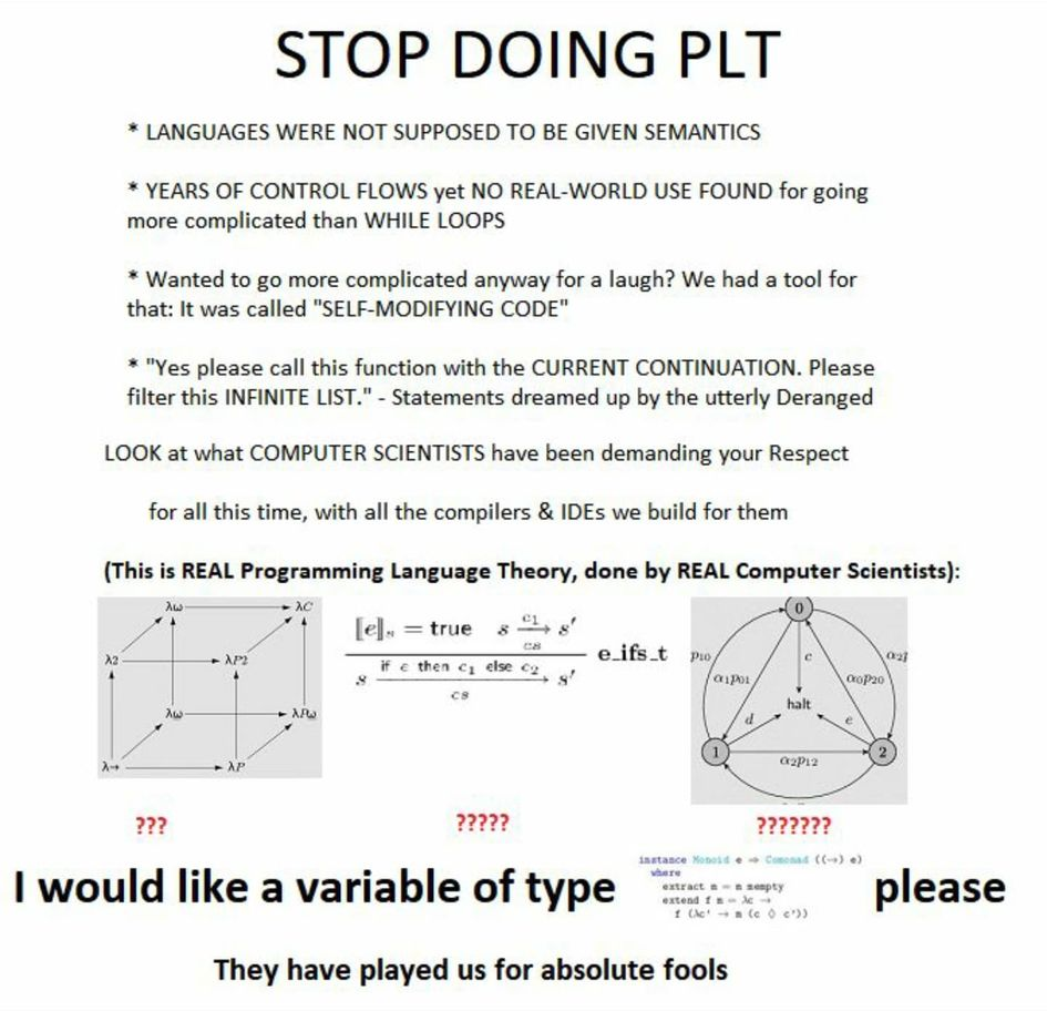 Stop doing PLT | Stop Doing Math | Know Your Meme