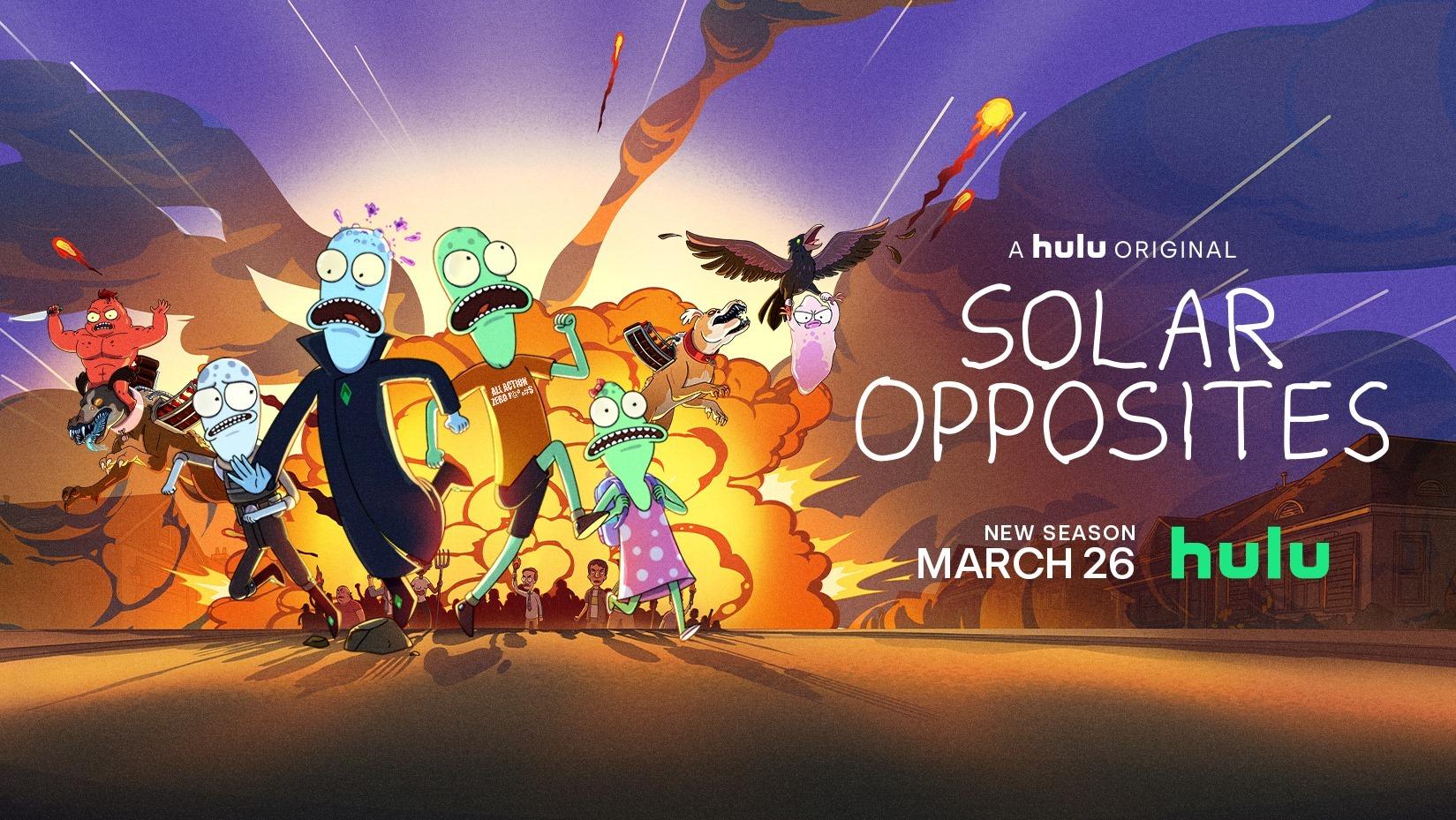 Season 2 comming in March 26 | Solar Opposites | Know Your Meme