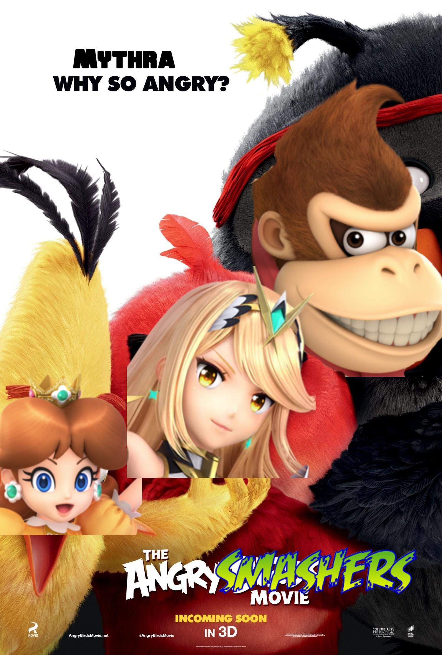 The Angry Smashers Movie (why so angry Mythra?) | Super Smash Brothers ...