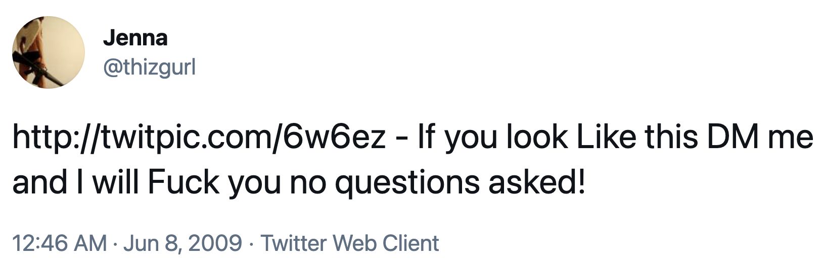 If you look Like this DM me and I will Fuck you no questions asked ...