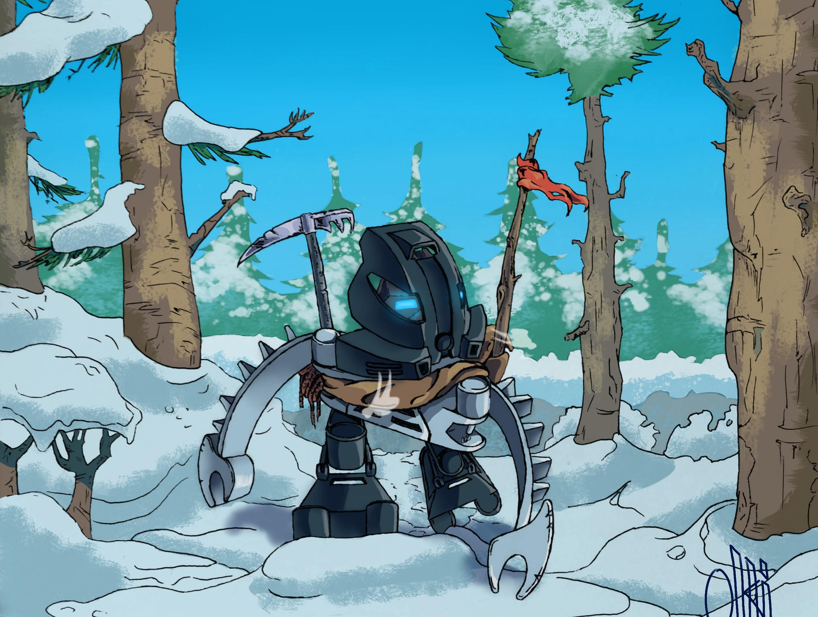 "It seems colder today..." by Okli | Bionicle | Know Your Meme