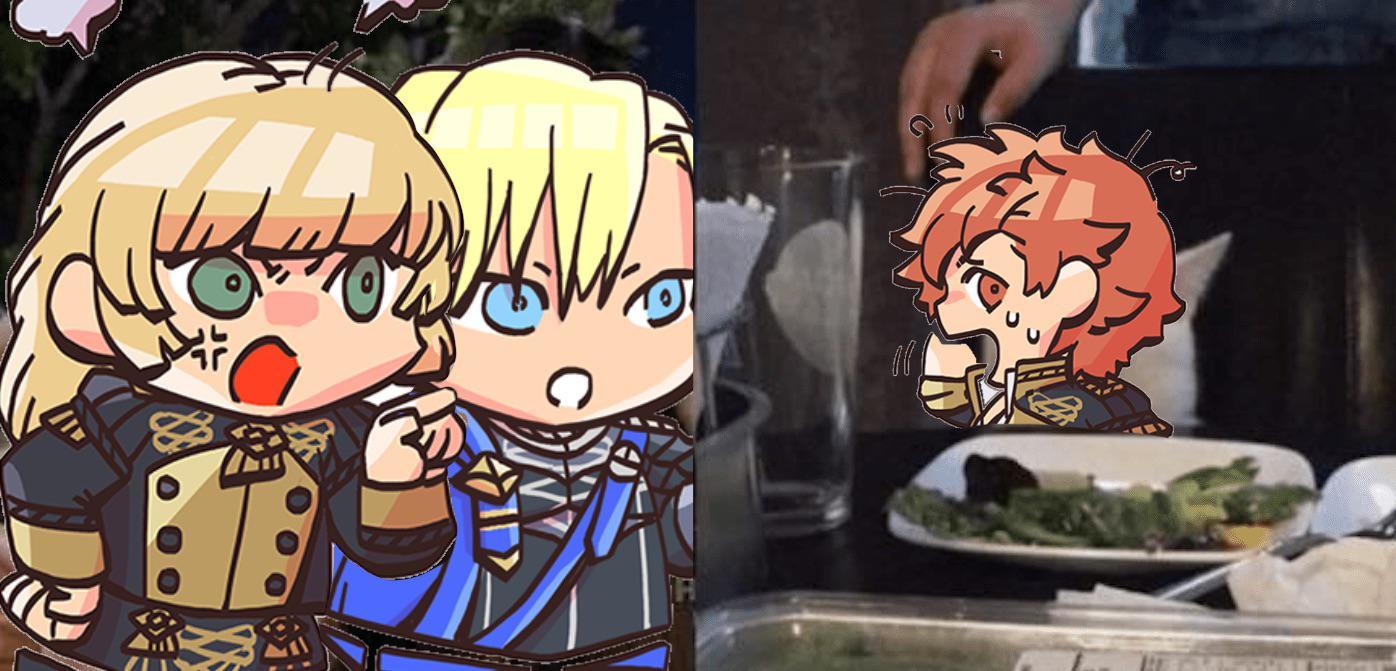 Ingrid Yelling At Sylvain | Fire Emblem Heroes | Know Your Meme
