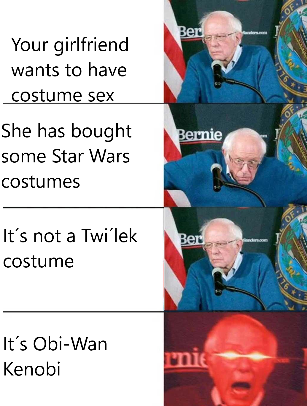 Jar Jar would have also been ok | /r/PrequelMemes | Prequel Memes ...