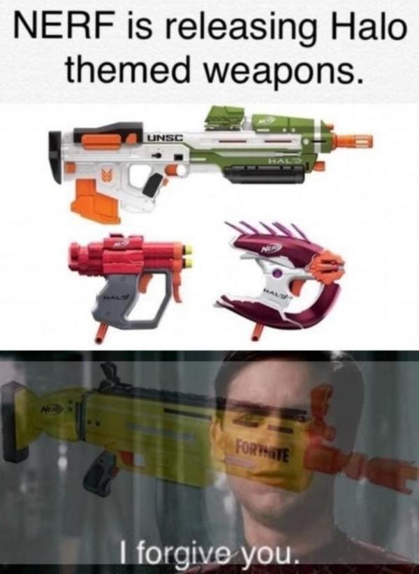 I forgive you | Halo Needler | Know Your Meme