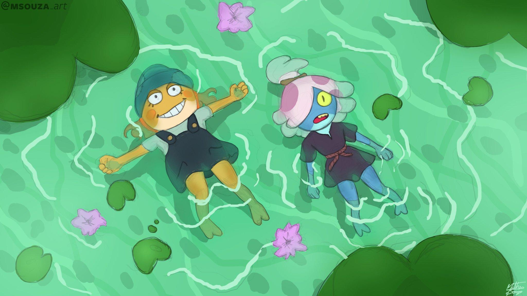 drifting froggies | Amphibia | Know Your Meme