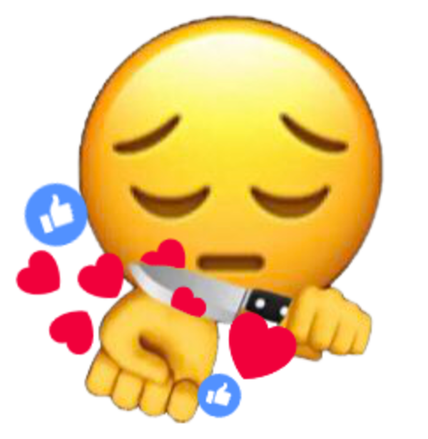 Wrist Cutting Social Media Emoji | Emoji | Know Your Meme