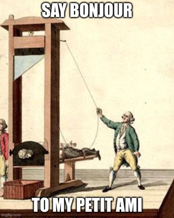 Guillotine | Guillotine | Know Your Meme