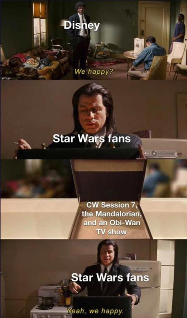 Star Wars fans | Oh, We Happy | Know Your Meme