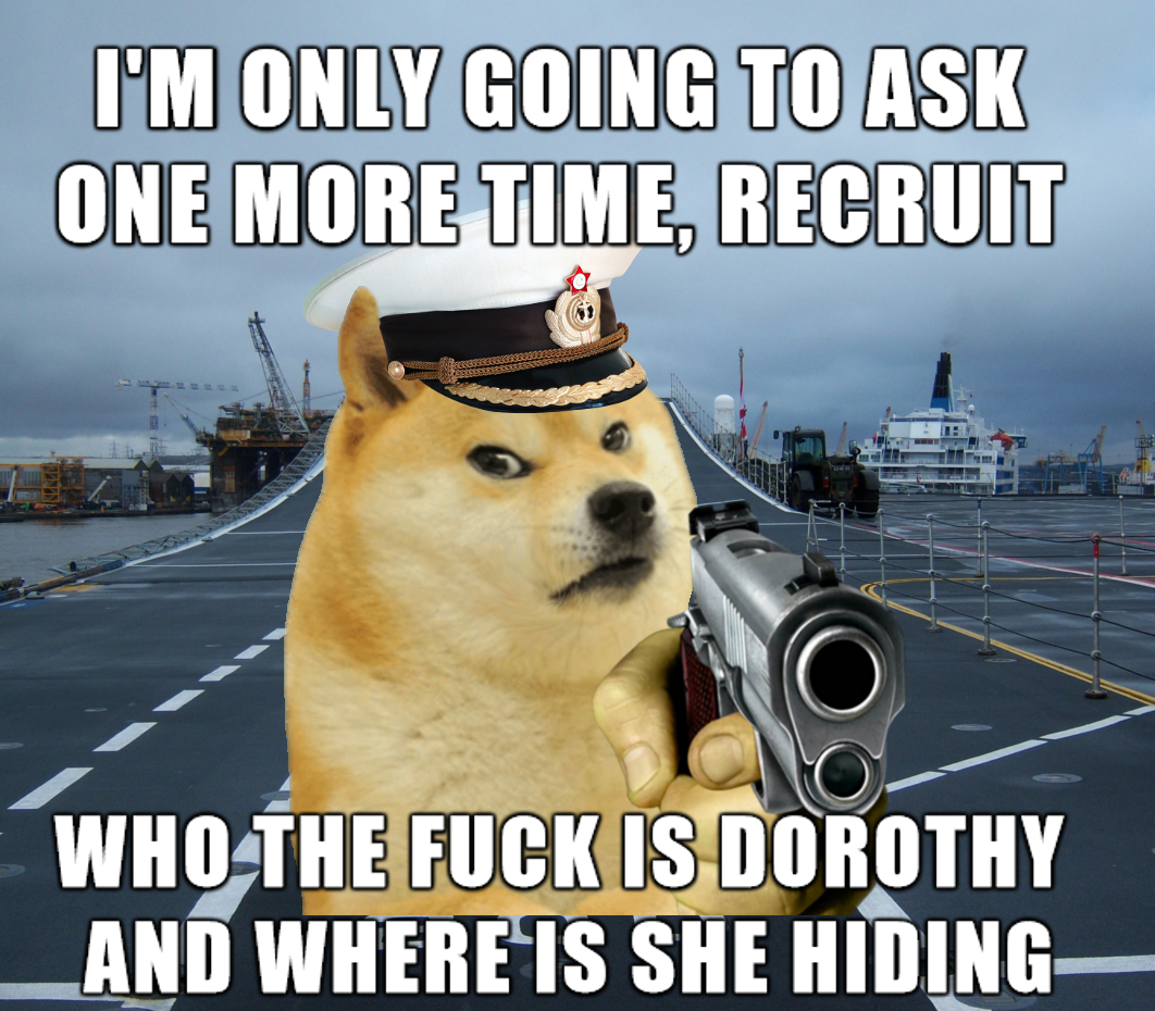le failed naval military investigation has arrived | /r/dogelore ...