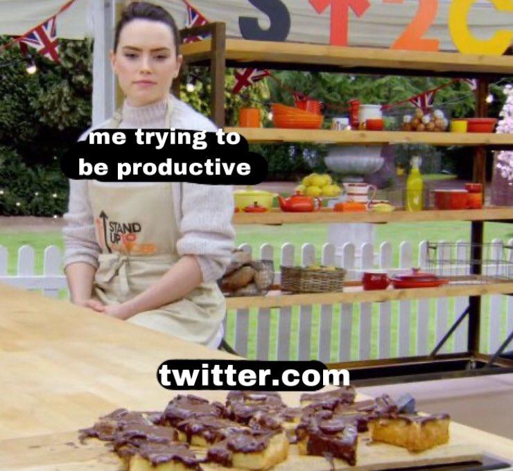 Anti-Productivity | The Great British Bake Off | Know Your Meme