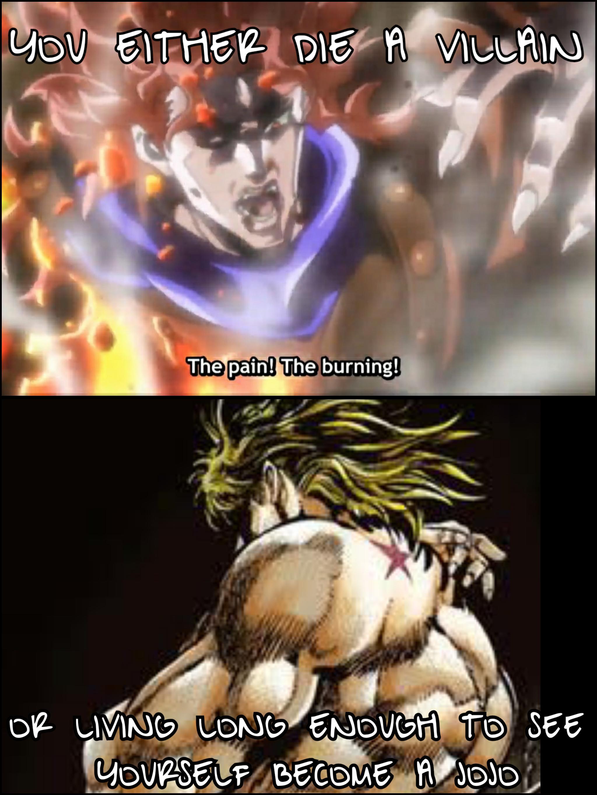 Upper panel meme potential. | /r/ShitPostCrusaders/ | JoJo's Bizarre ...