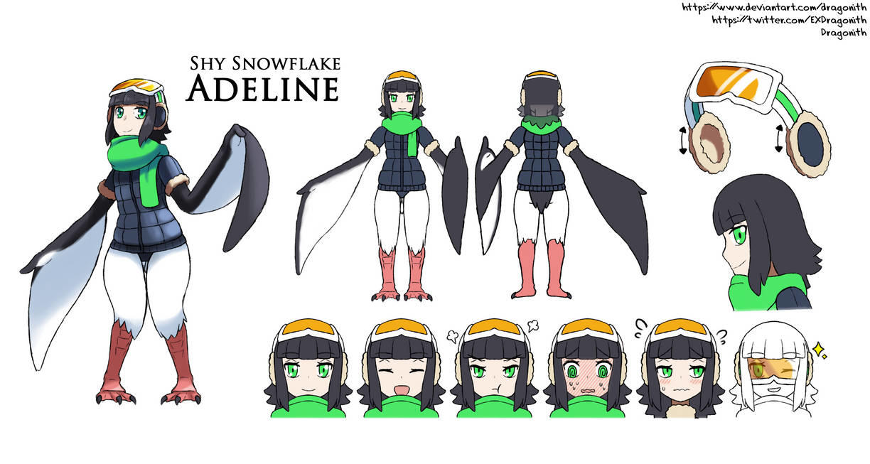 Adeline the Penguin Harpy | Monster Girls | Know Your Meme