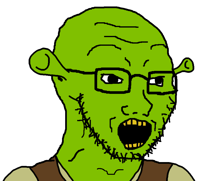 soyjak (shrek) | Soy Boy Face / Soyjak | Know Your Meme