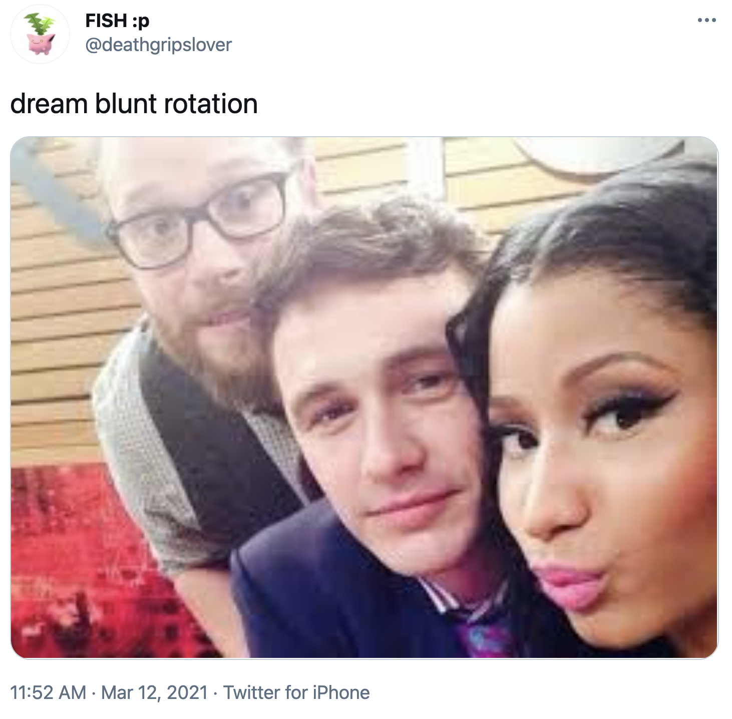 Rogan, Franco, Minaj | Dream Blunt Rotation / Nightmare Blunt Rotation ...