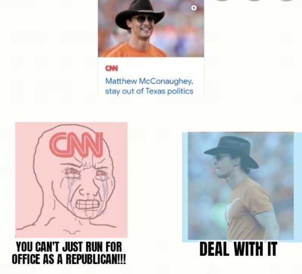 Matthew "chad" McConaughey | /r/PoliticalCompassMemes | Political ...