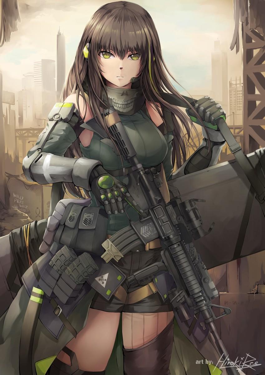Damned M4A1 | Girls' Frontline | Know Your Meme