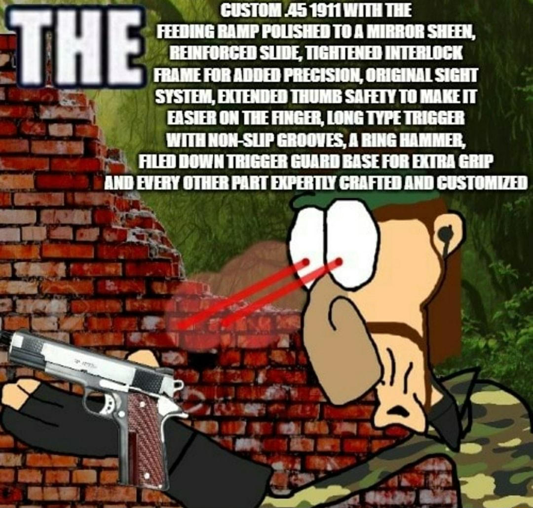 The Custom .45 1911 With the Feeding Ramp | Barnacle Boy's Sulfur ...