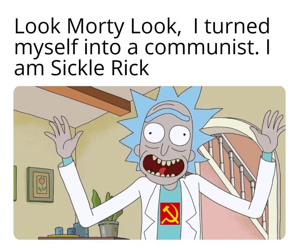 Sickle Rick | Rick and Morty | Know Your Meme