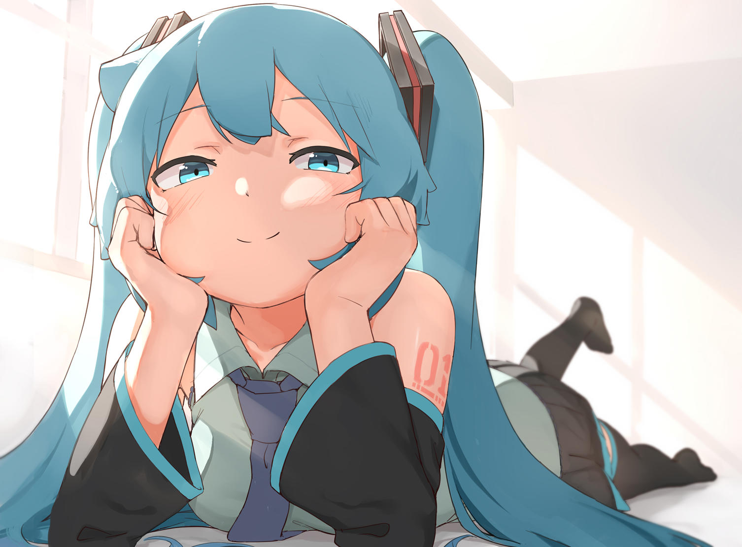 "Hey there. Slept well?" | Hatsune Miku / Vocaloid | Know Your Meme