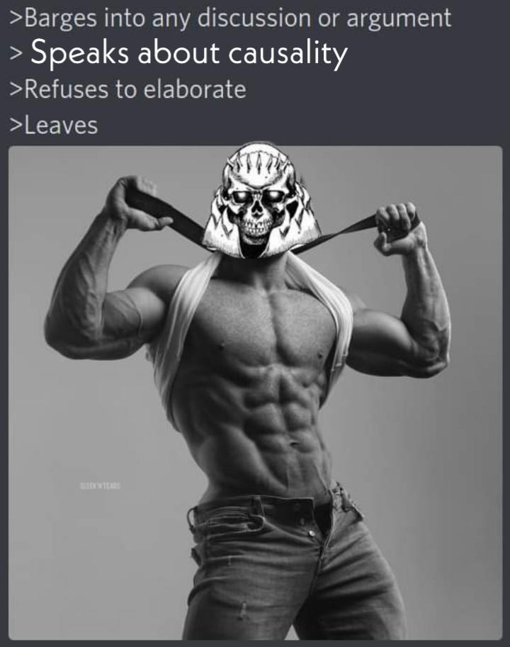 Speaks About Causality | Refuses to Elaborate Further | Know Your Meme