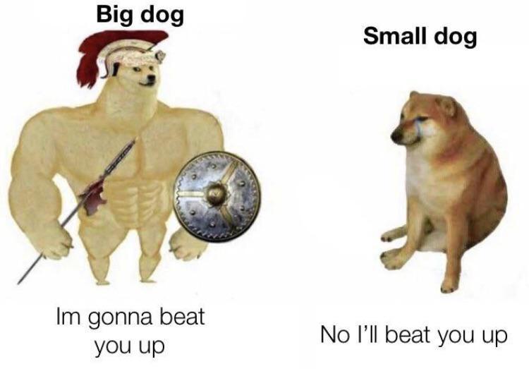Big and Small Dogs | Bone Hurting Juice | Know Your Meme