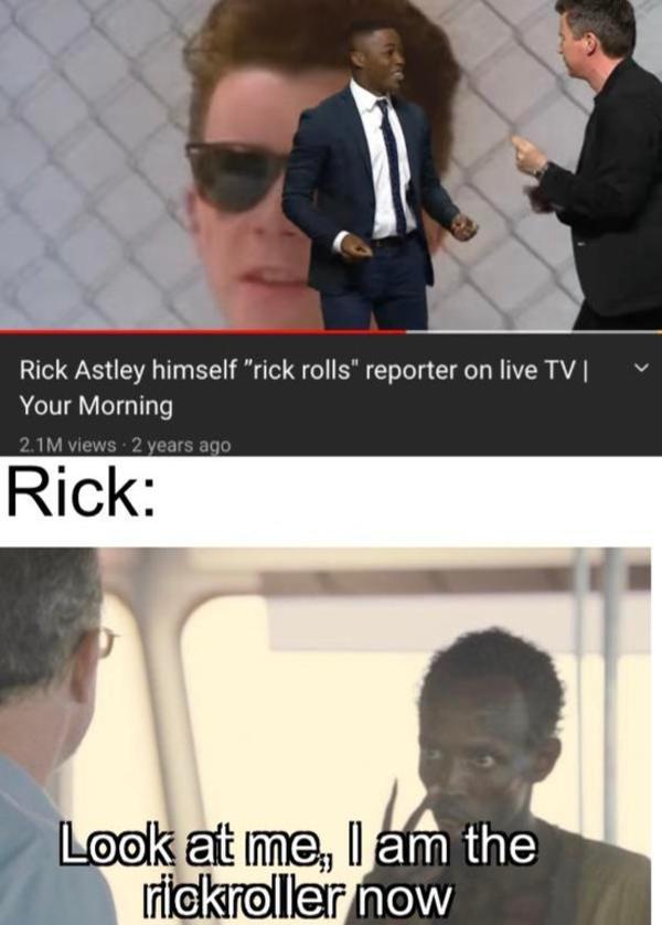Reporter Rickroll Know Your Meme