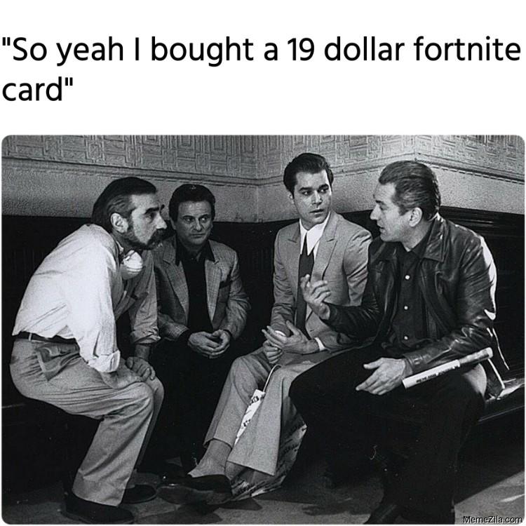 game changer | 19 Dollar Fortnite Card | Know Your Meme