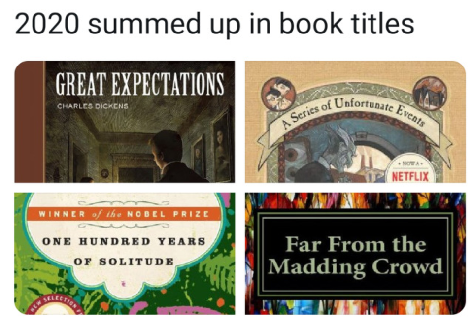 2020 in Book Titles | Know Your Meme